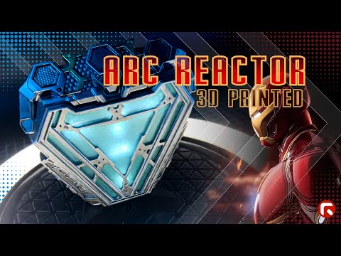 IRONMAN MK 85 ARC REACTOR REPLICA 3D PRINTED
