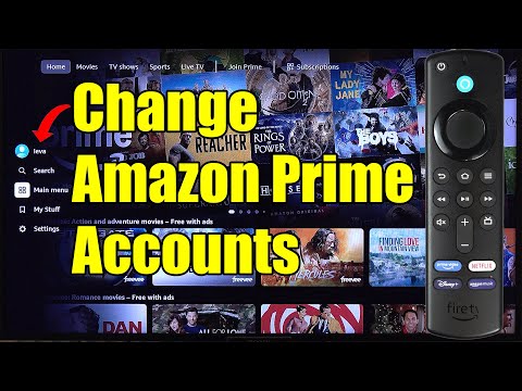How to Change Account on Prime Video on Firestick