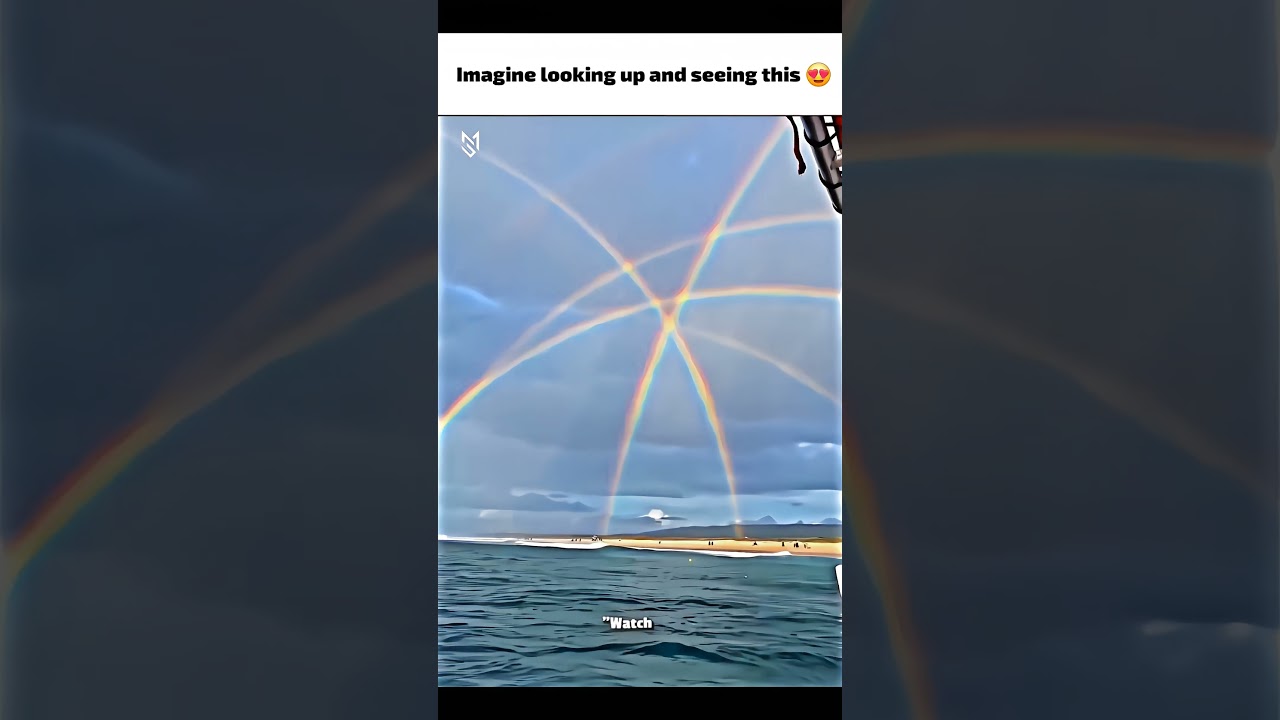 Imagine looking up and seeing this