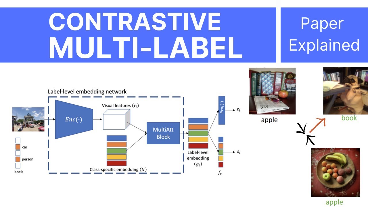 MulCon: Contrastive Loss for Multi-Label Images | Paper Explained