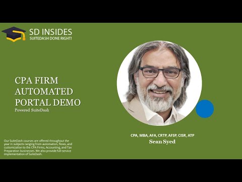 CPA Firm Automated Portal Demo (powered by SuiteDash)