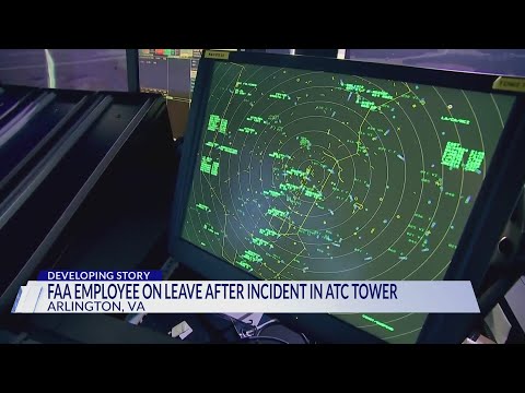 Maryland man arrested, charged after incident in DCA air traffic control tower