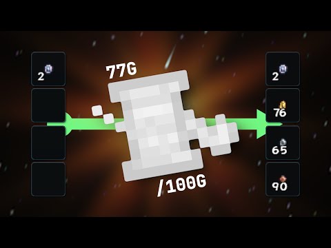 How to make 77 gold per minute in Terraria by just crafting thread