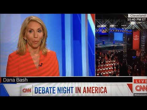 Dana Bash’s UNCENSORED Reaction to the Presidential Debate