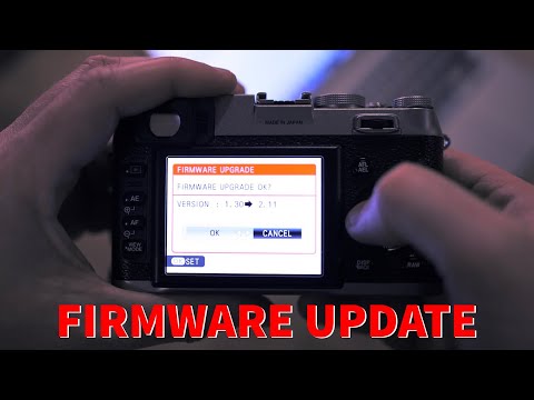 Fujifilm X100 HOW TO: Update Firmware - Final v2.11