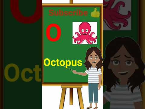 Five words start with letter O with Spelling.#kidsstudy ,#educationalvideosforkids