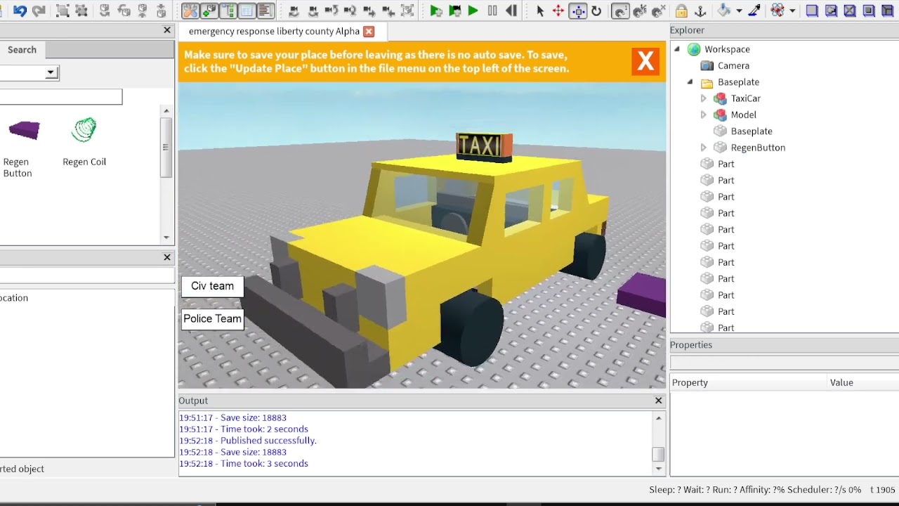 RetroStudio tutorial - Regen car spawner