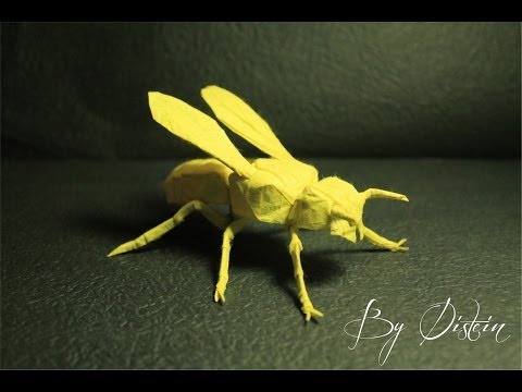 Origami Wasp Yellow Jacket | The Secrets of Origami