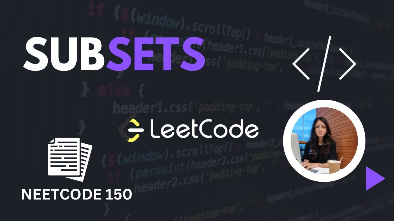 NeetCode150 - SUBSETS | Backtracking | Medium Level Question | LEETCODE | DSA in Python