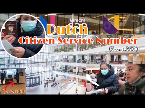 HOW TO APPLY FOR A TEMPORARY DUTCH CITIZEN SERVICE NUMBER (BSN) | UTRECHT GEMENTEE || #LarWenz TV