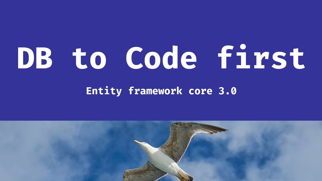 From Database first to code first
