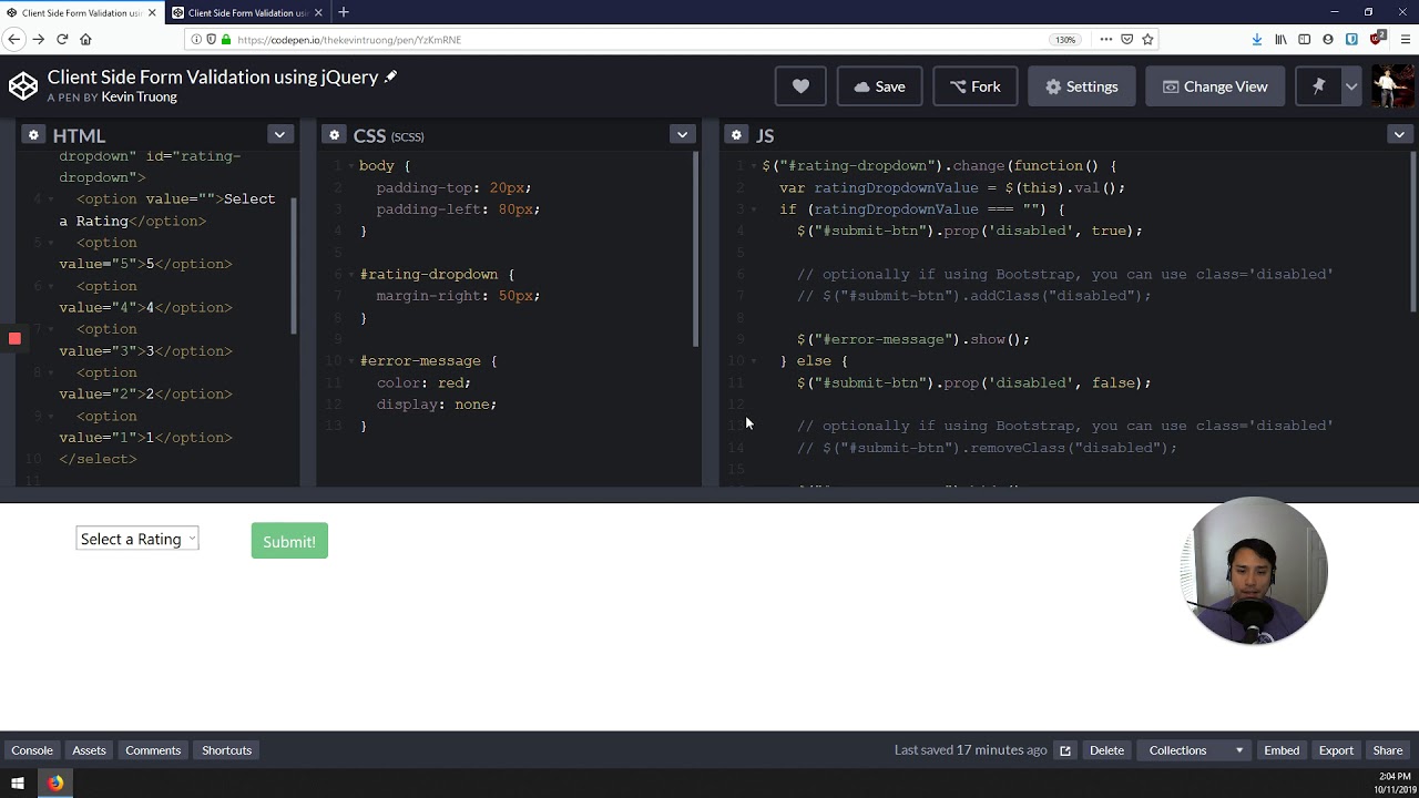Client-Side Form Validation with jQuery / Javascript | TapIntoTech.IO