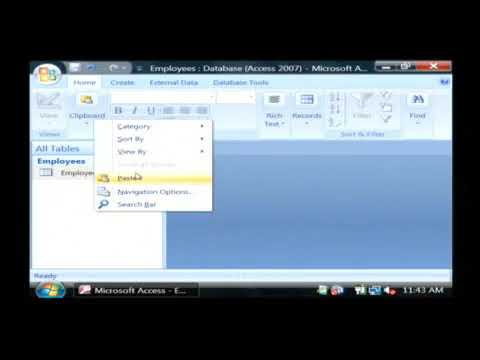 How to Delete or Copy a Table in Microsoft Access