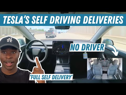 Tesla Completed The First Autonomous Delivery!