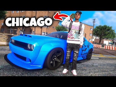 I spent my FIRST 24 HOURS in CHICAGO in GTA 5 RP..