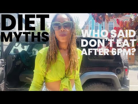 Who said don’t eat after 6pm? |Diet Myths | Day in my Life of Fitness on GLP1/Zep | Loc Care 💅🏽💆🏽♀️
