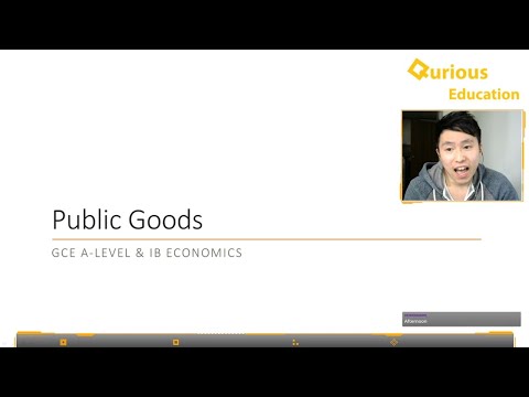 Public Goods in Economics (A-Level/IB)