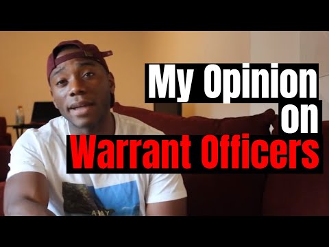 My Opinion on Warrant Officers