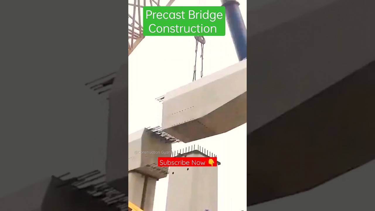 Precast Bridge Construction #construction #bridges #precastconcrete