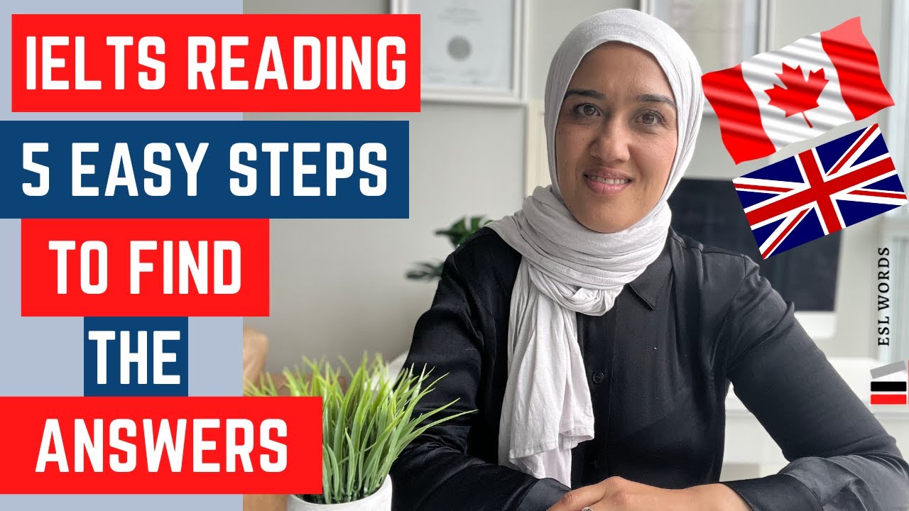 IELTS Reading Practice Test - PDF Sample With 5 EASY STEPS To Find The Answer