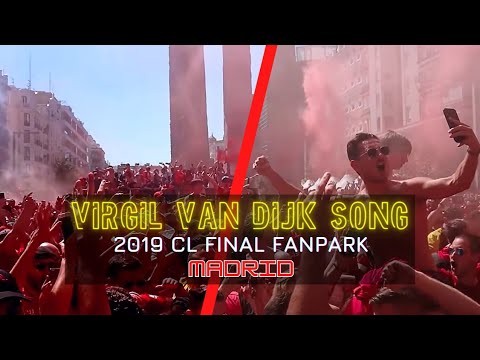 Virgil van Dijk song in Madrid!! Jamie Webster, Liverpool fans and Boss Night!!