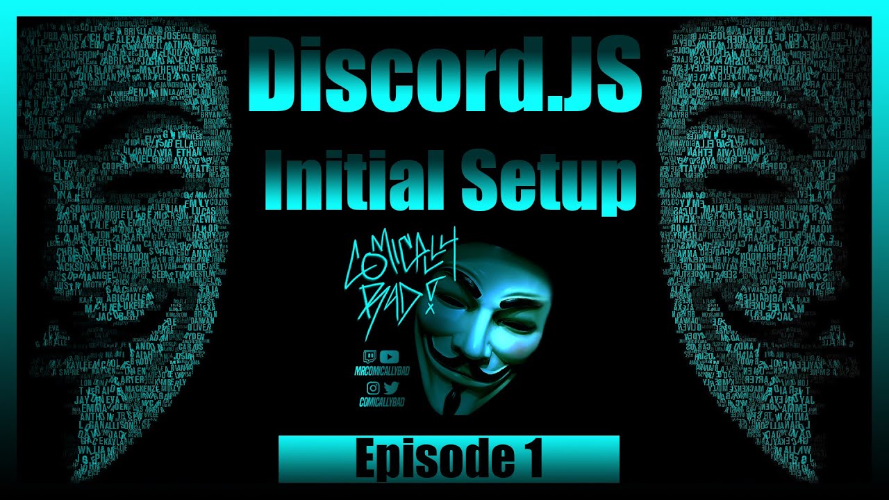 Discord.js v12 Bot Tutorial - Initial Setup Episode 1