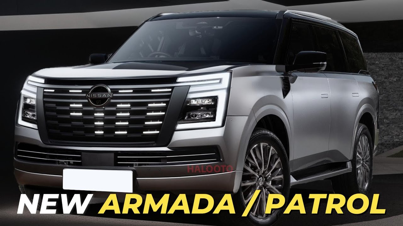 Virtually Redesigned 2025 Nissan Armada (Patrol) Stylishly One-Ups the ...
