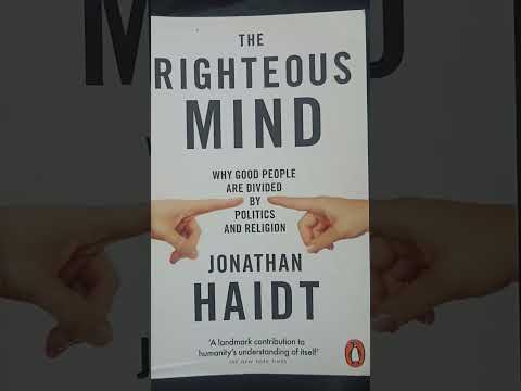 The Righteous Mind - JONATHAN HAIDT - BOOK REVIEW/RECOMMENDATION (HINDI)