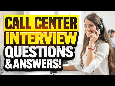 CALL CENTER INTERVIEW QUESTIONS & ANSWERS! (How to PREPARE for a CALL CENTER INTERVIEW!)