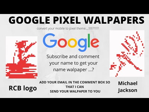 Google Pixel Wallpapers || RCB logo and More