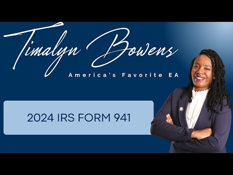 2024 IRS Form 941