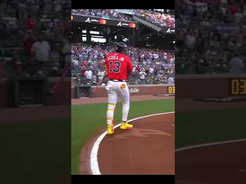 HE'S BACK!!! #baseball #ronaldacunajr