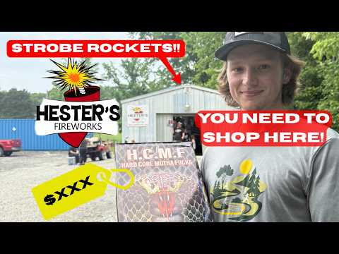 Hesters Fireworks | Firework shopping 25' 4th of July | Greatest store ever