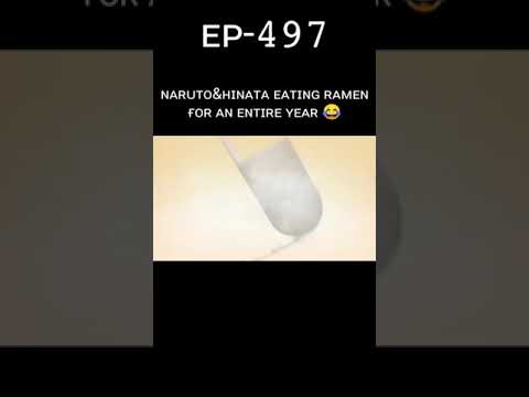 Naruto & Hinata Eating Ramen For Entire Year 😂