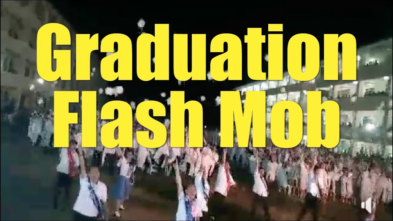 GRADUATION FLASH MOB IN THE PHILIPPINES.