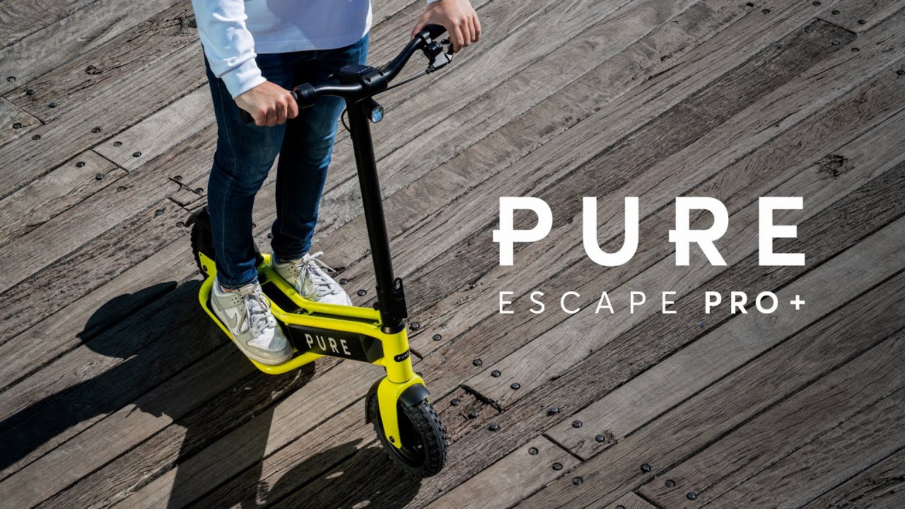 Pure Escape Pro+ e-Scooter Unboxing & First Look | Our most robust, forward-facing ride