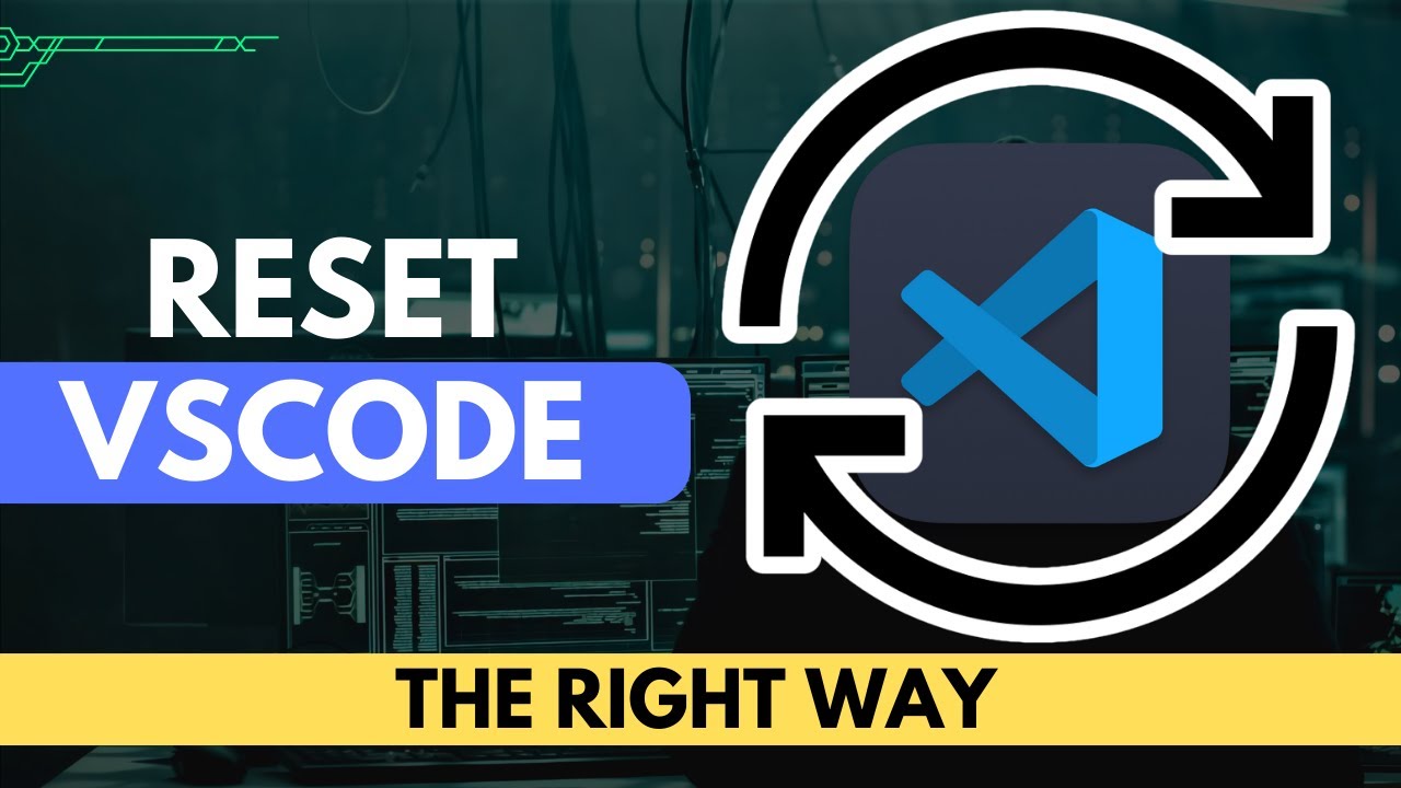 How to Reset VSCode Settings | Reset Visual Studio Code Step by Step (2025)