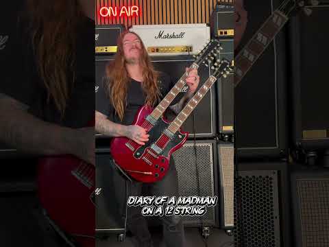 IMAGINE IF DIARY OF A MADMAN WAS PLAYED ON A 12 STRING 🤔 #randyrhoads #ozzyosbourne