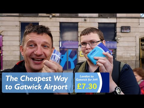 The Cheapest Way to Gatwick Airport