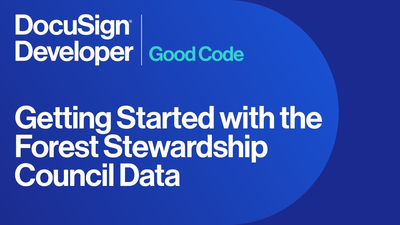 Getting Started with the Forest Stewardship Council Data | Good Code Hackathon