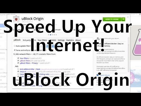 Speed Up Your Internet! Ublock Origin Ad-Blocker Review & Demo - Google Chrome Browser