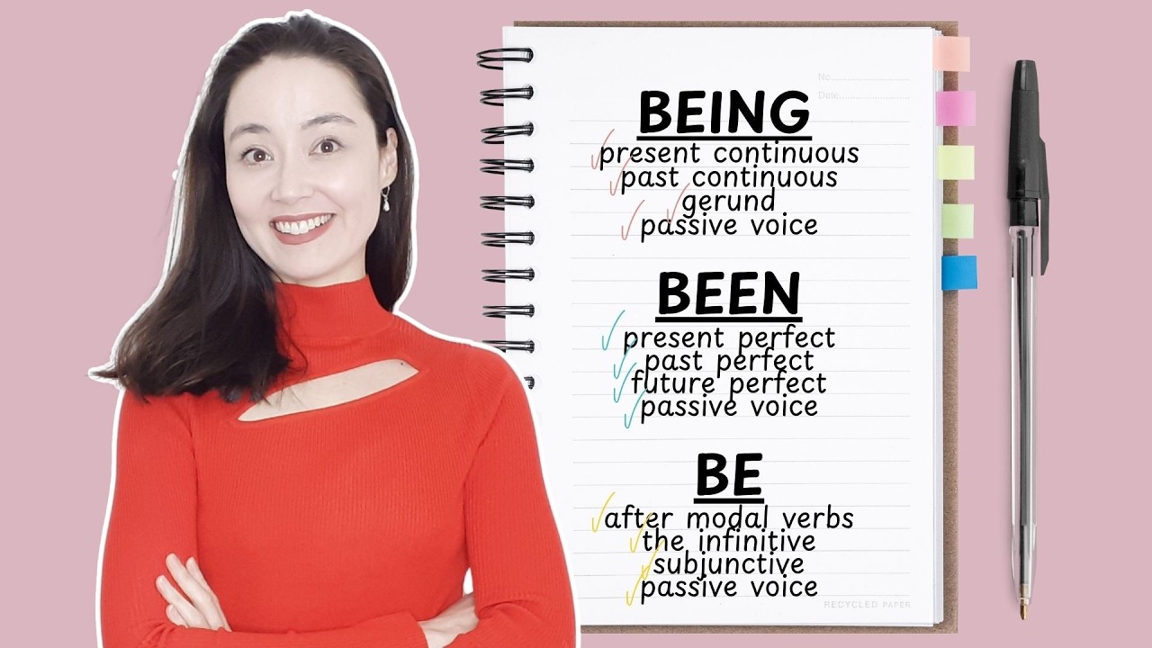 BE? BEING? BEEN? - Learn when to use these three common verbs