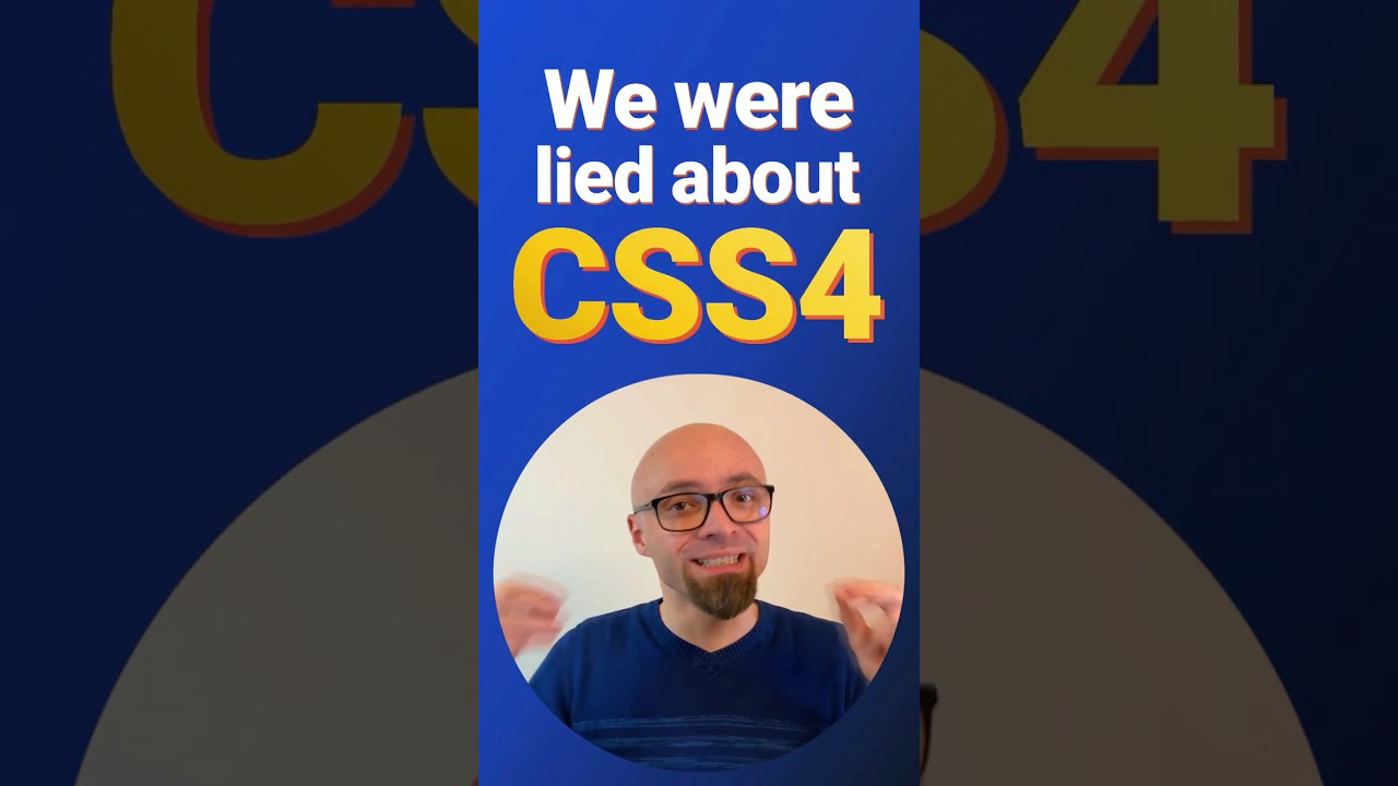 Where is CSS4? #css #css4