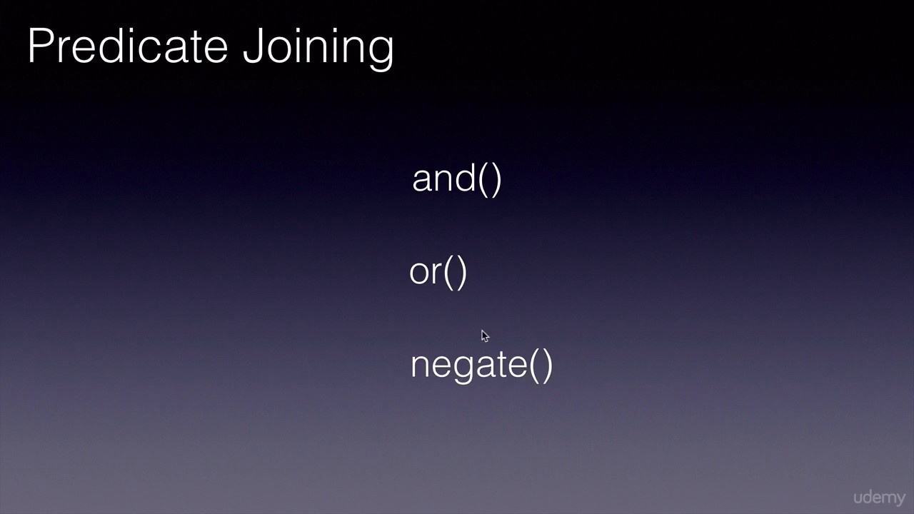 Java 8 Features Part 15 - Predicate Joining