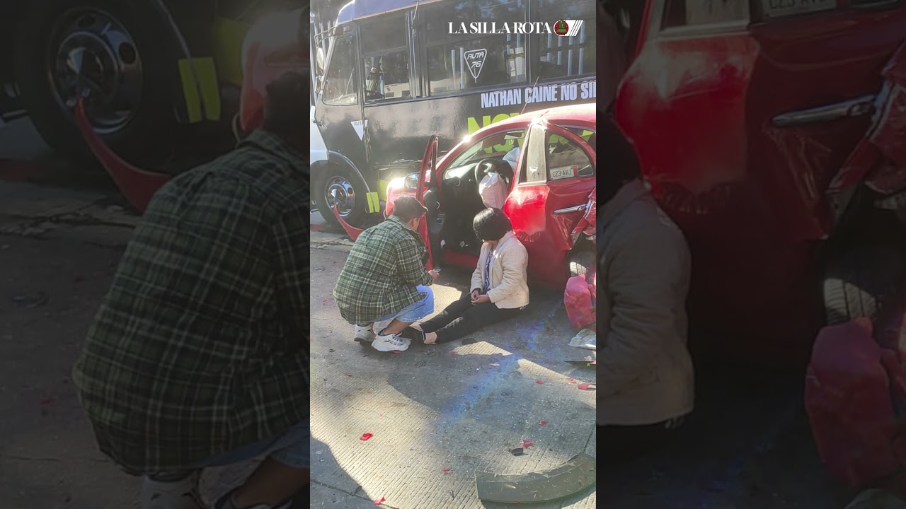 Truck without brakes causes chaos on the Mexico-Toluca highway