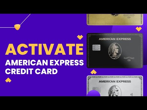 go.amex/confirmcard: How to activate American Express Credit card?