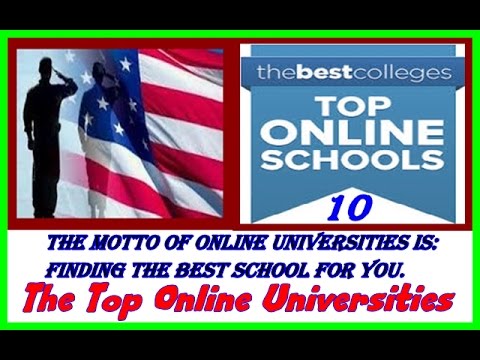 The Top Online Universities - 10 most recognized online colleges - online colleges