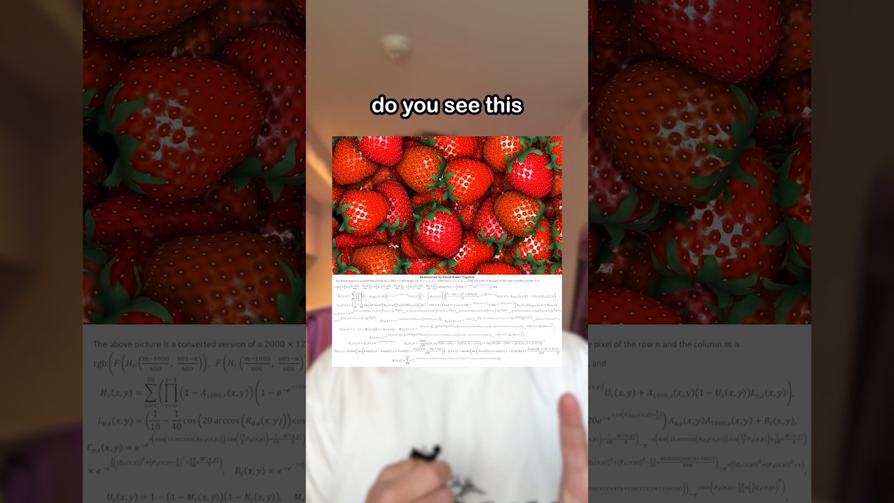 Math Creating Strawberries