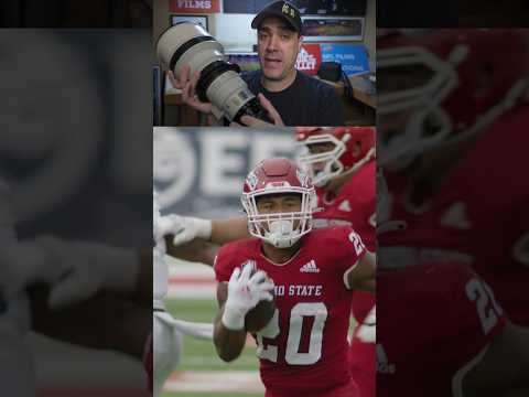 My favorite sports lens pt. 2 #football #sportscinematography #fresnostate #canon #nfl