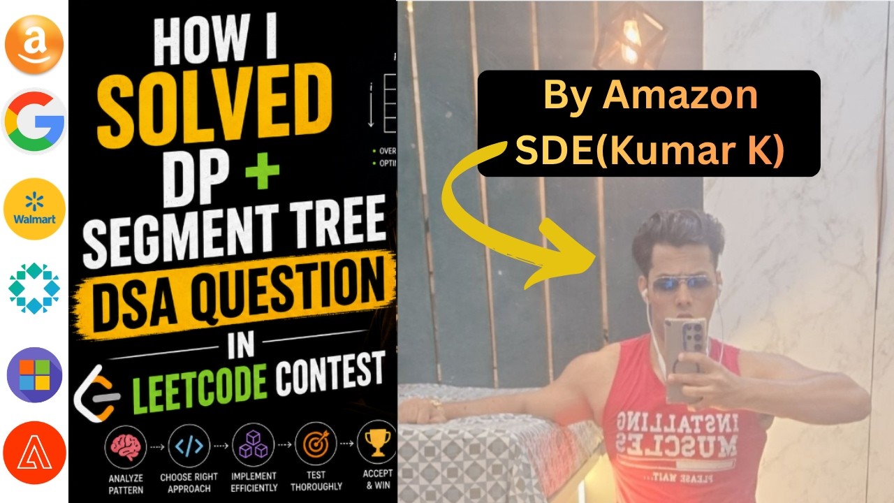 Super Hard💀DP + Segment Tree asked by Leetcode in Weekly Contest 499(Q4,3915)